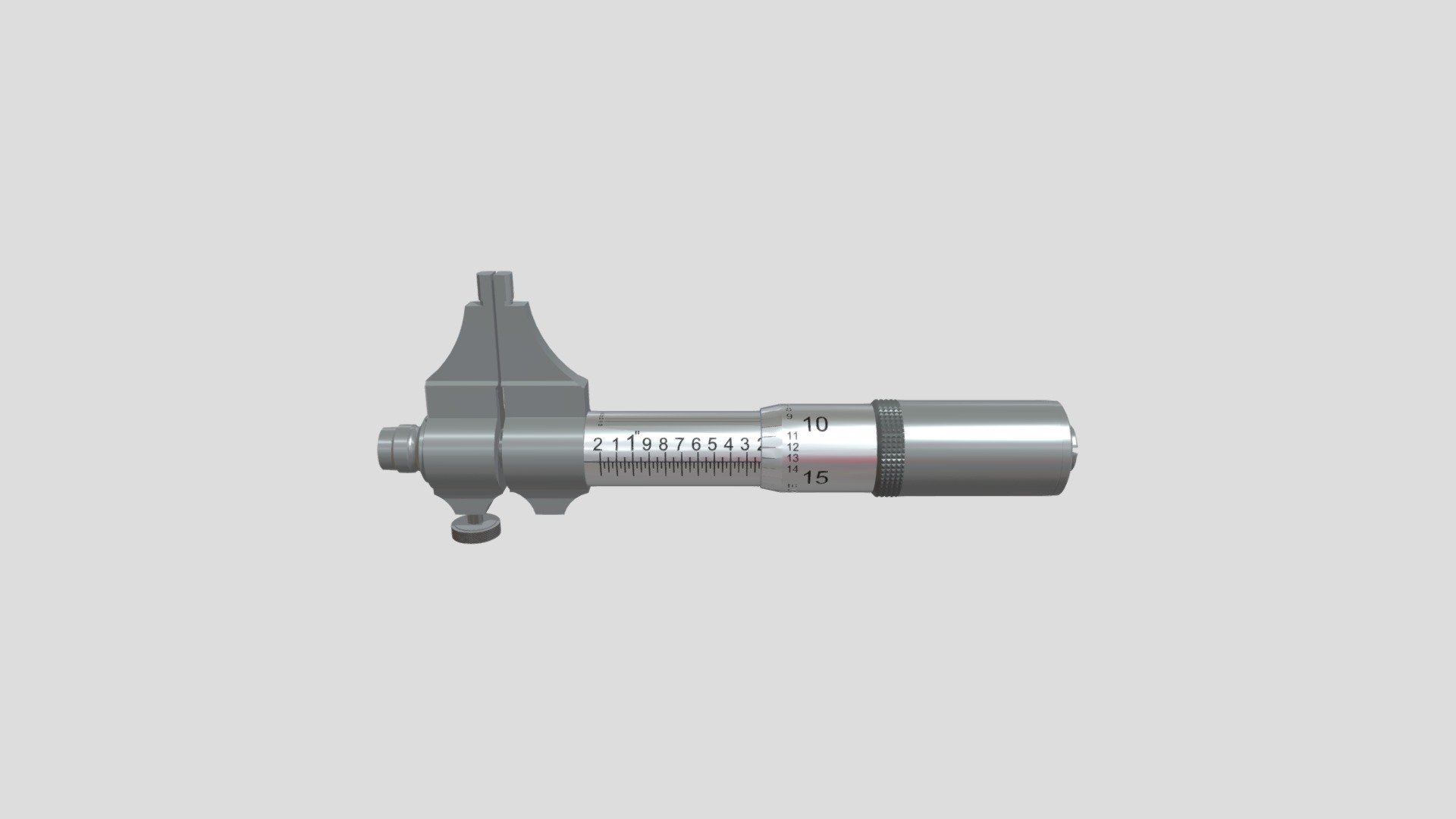 inside micrometer - 3D model by JohnLeBaron [53c7d71] - Sketchfab