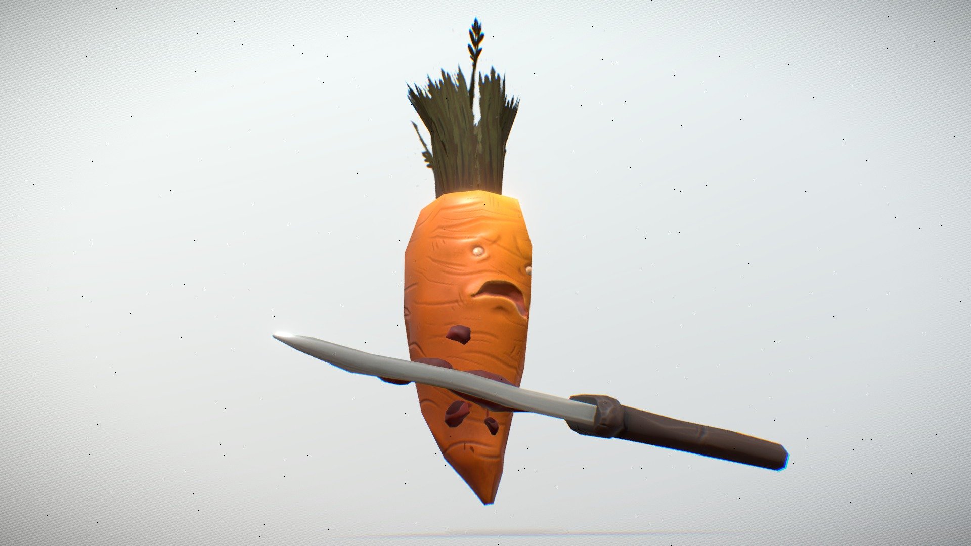 Unfortunate Carrot - Download Free 3D model by Marcus Rain Skoog ...