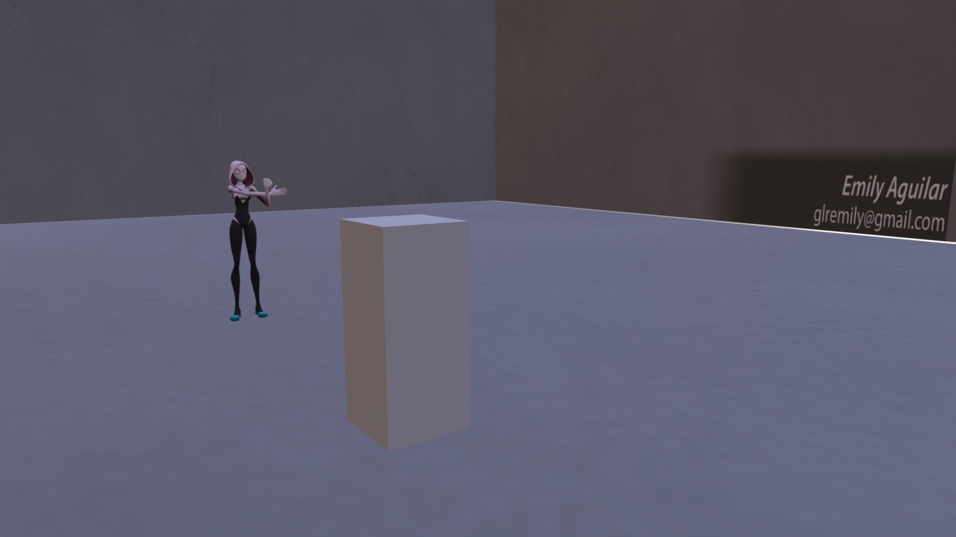 Jump Animation - 3D model by Emily_Aguilar [53c9199] - Sketchfab