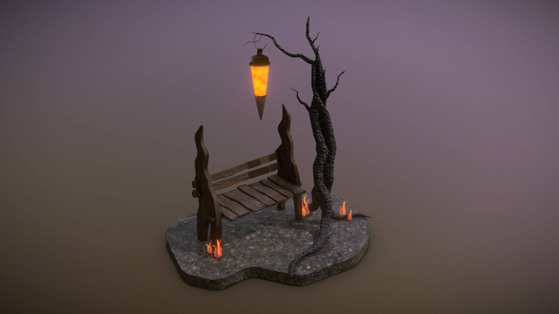Spooky place - Download Free 3D model by Katherina (@Kathi_Len ...