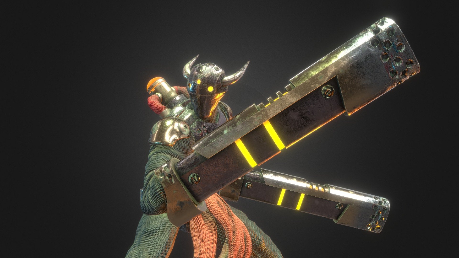 Vulcan Automaton - Buy Royalty Free 3D model by Yohiner Moreno ...