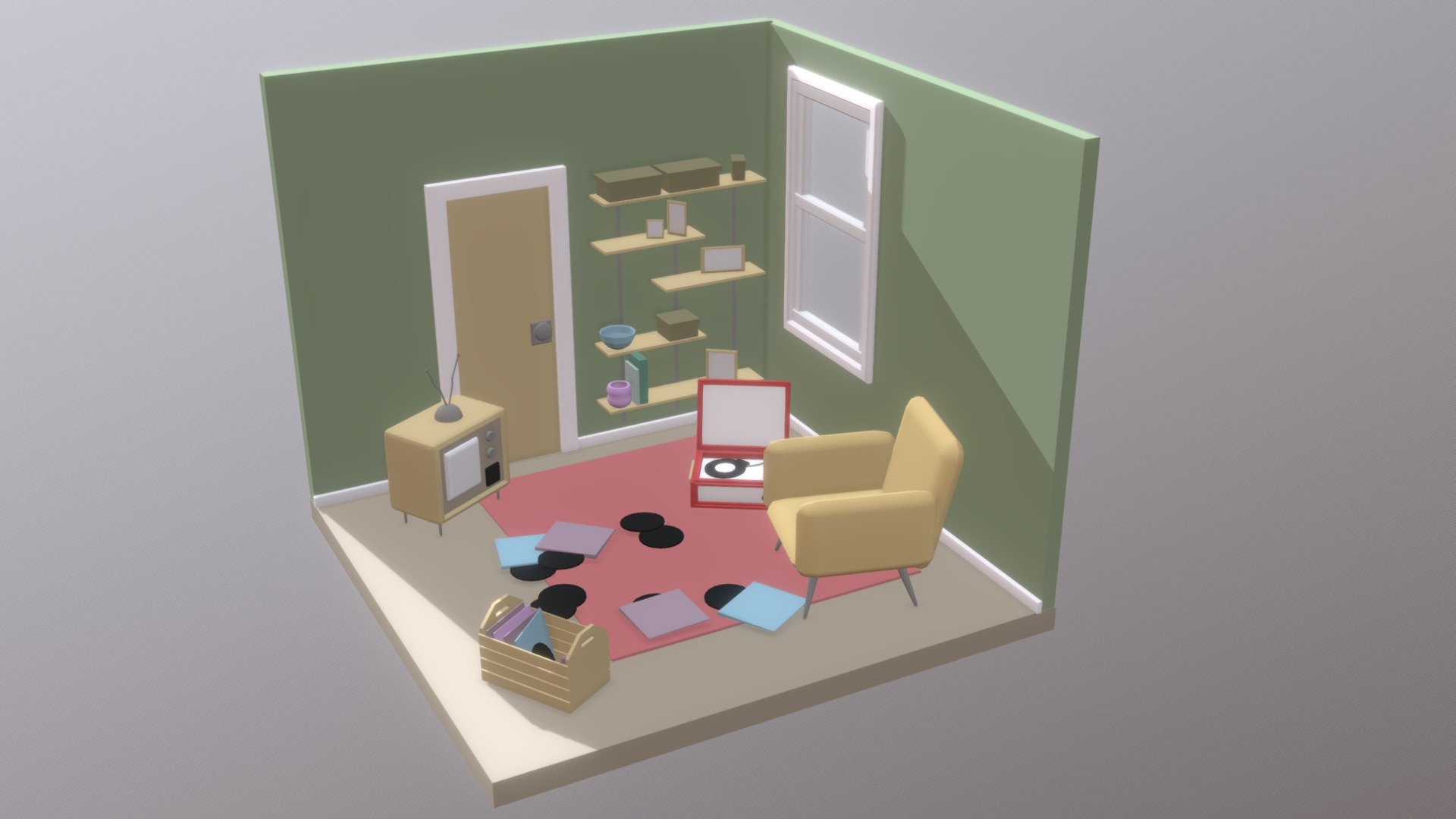 Music Room - 3D model by ashleighlernout [53d0767] - Sketchfab