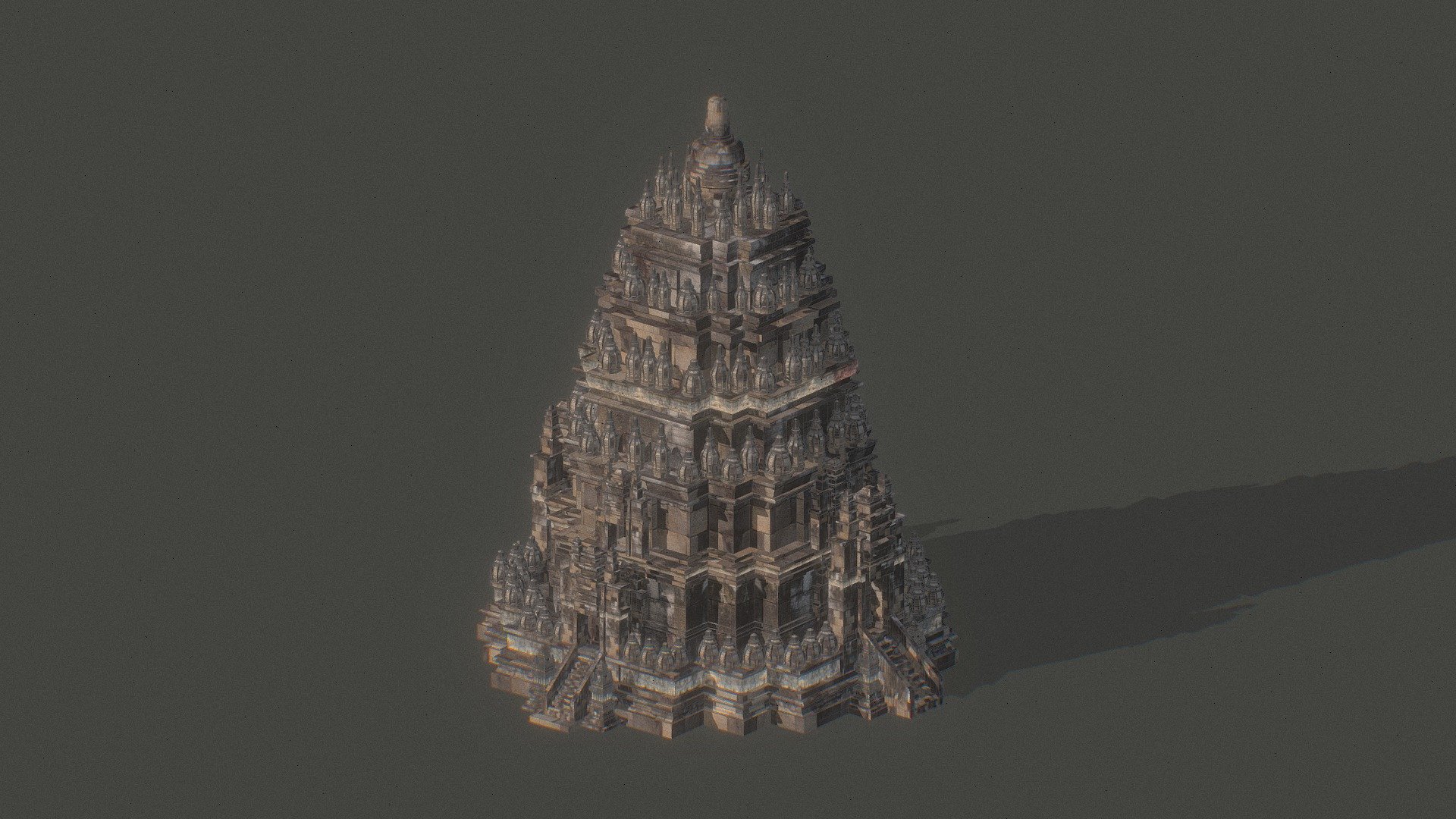 Prambanan temple - 3D model by RNandah (@nrifhaldi1919) [53d22f5 ...