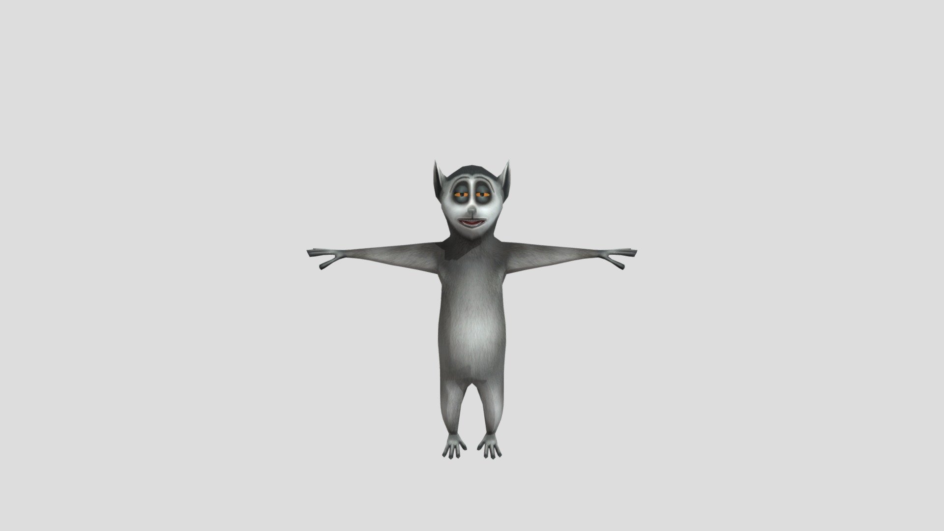 Madagascar Escape 2 Africa - King Julien - Download Free 3D model by ...