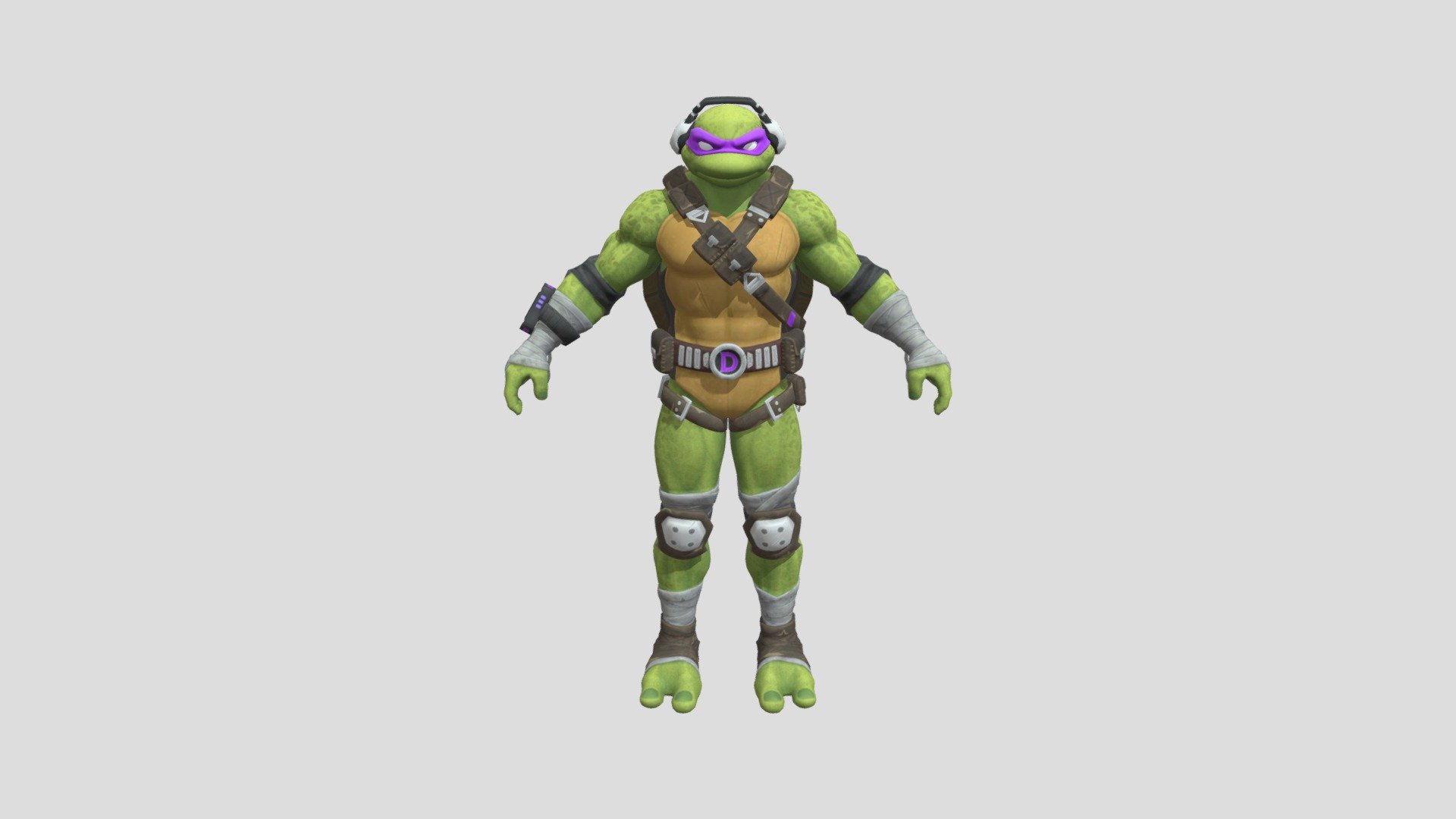 TMNT Donatello Fortnite - Download Free 3D model by Scorpion4241 ...