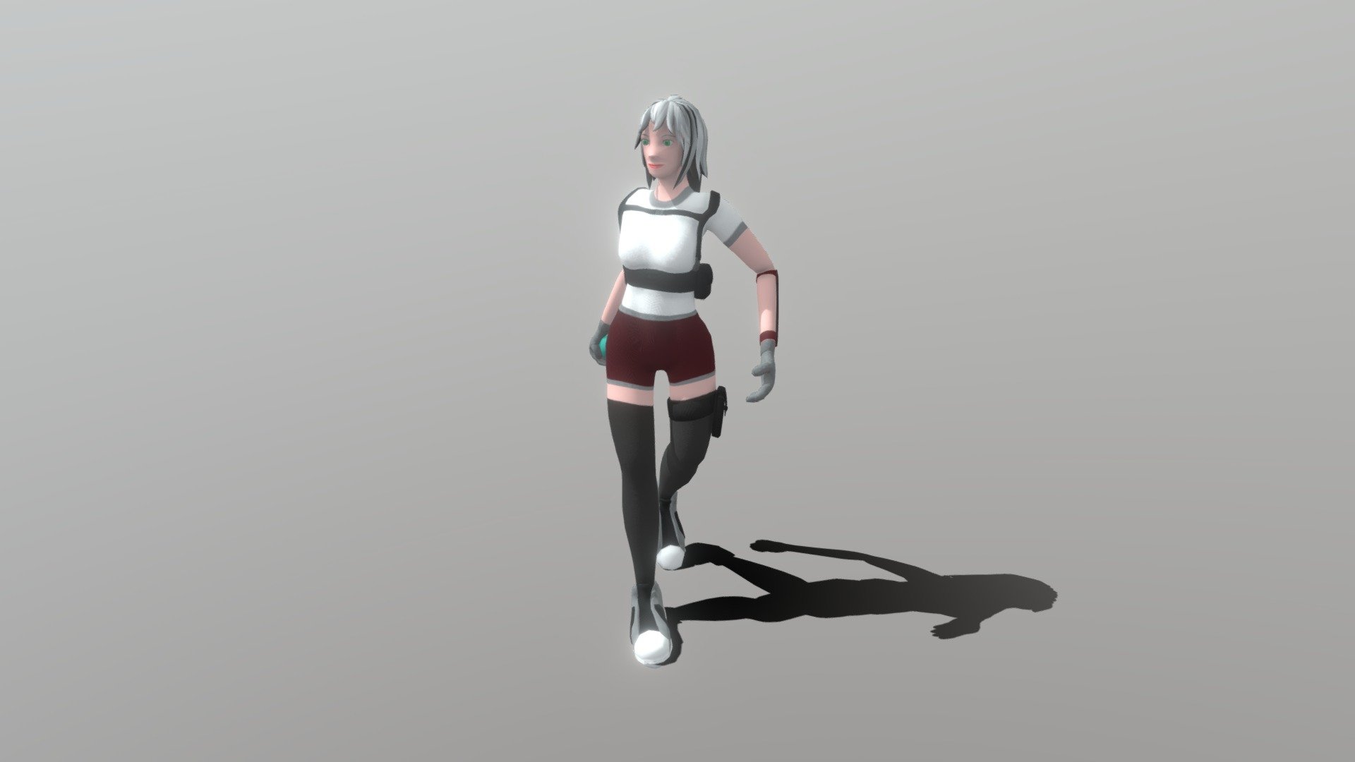 Random Girl 3D Model - Download Free 3D model by sabirama [53d34ce ...