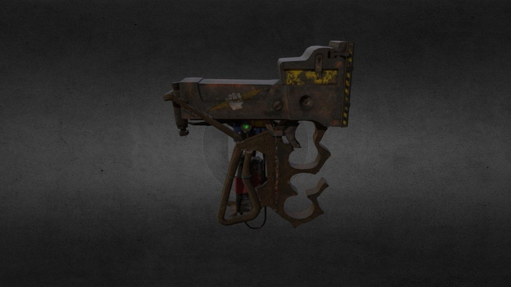 Shock gun - 3D model by Last Survivor (@lastsurvivorgame) [53d3595 ...