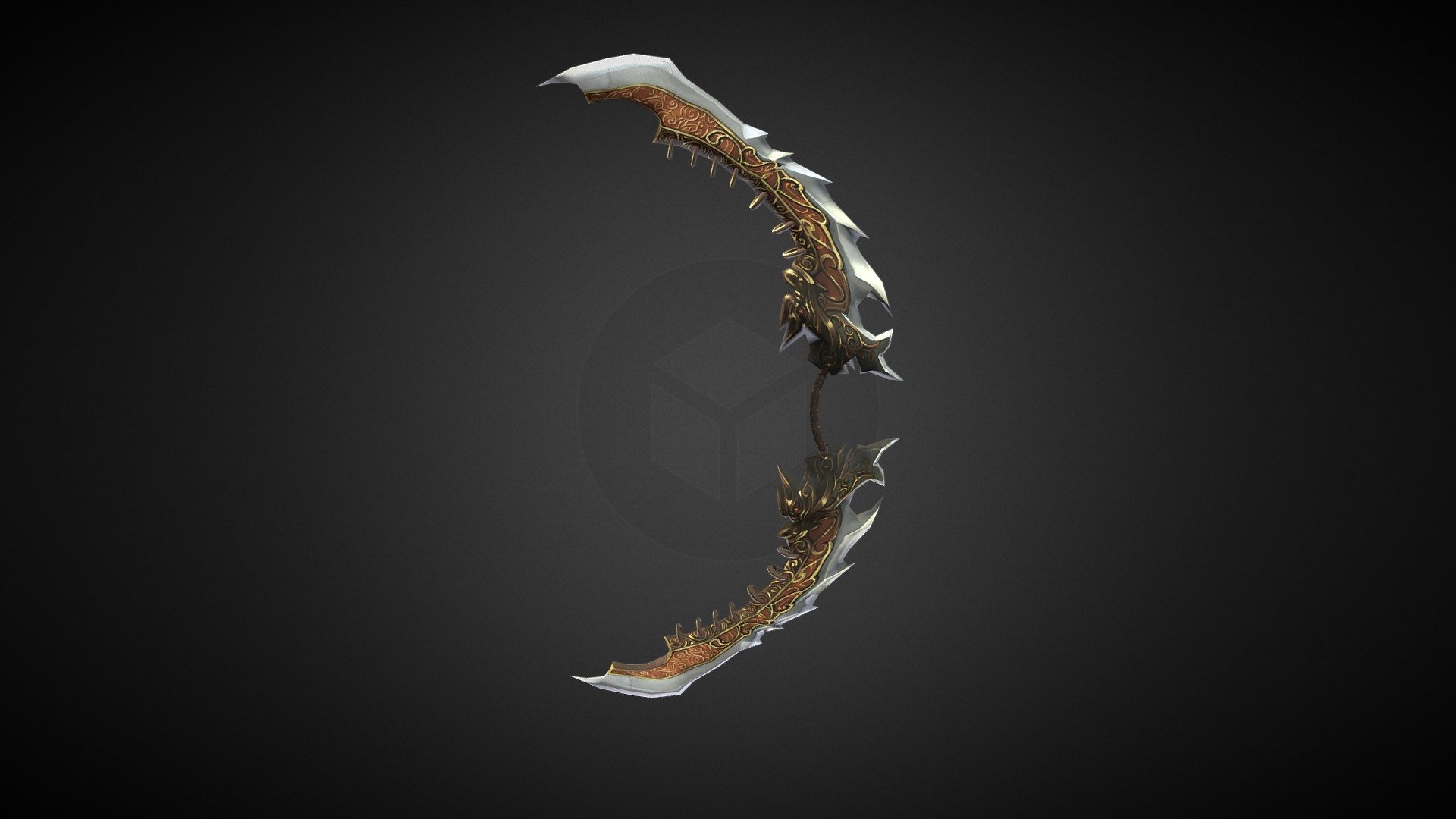 Stylized Fantasy RPG Bow V4 - 3D model by EchoraPixel [53d4141] - Sketchfab