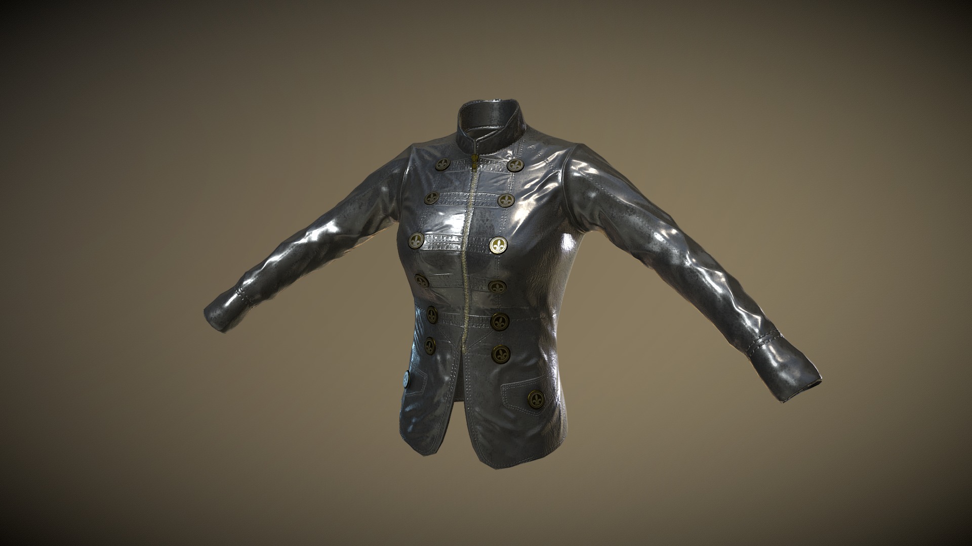 Jacket - 3D model by StefaniWoodson [53d475c] - Sketchfab