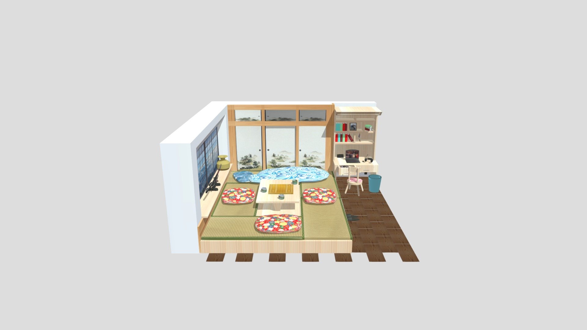 homework - 3D model by 1095448049 [53d4a49] - Sketchfab