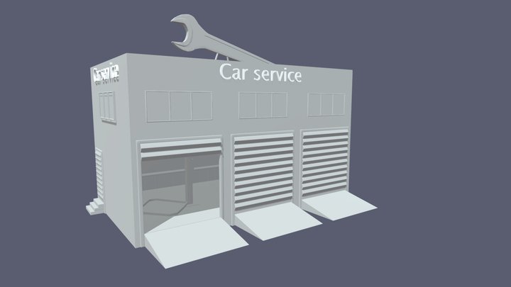 Carservice 3D models - Sketchfab