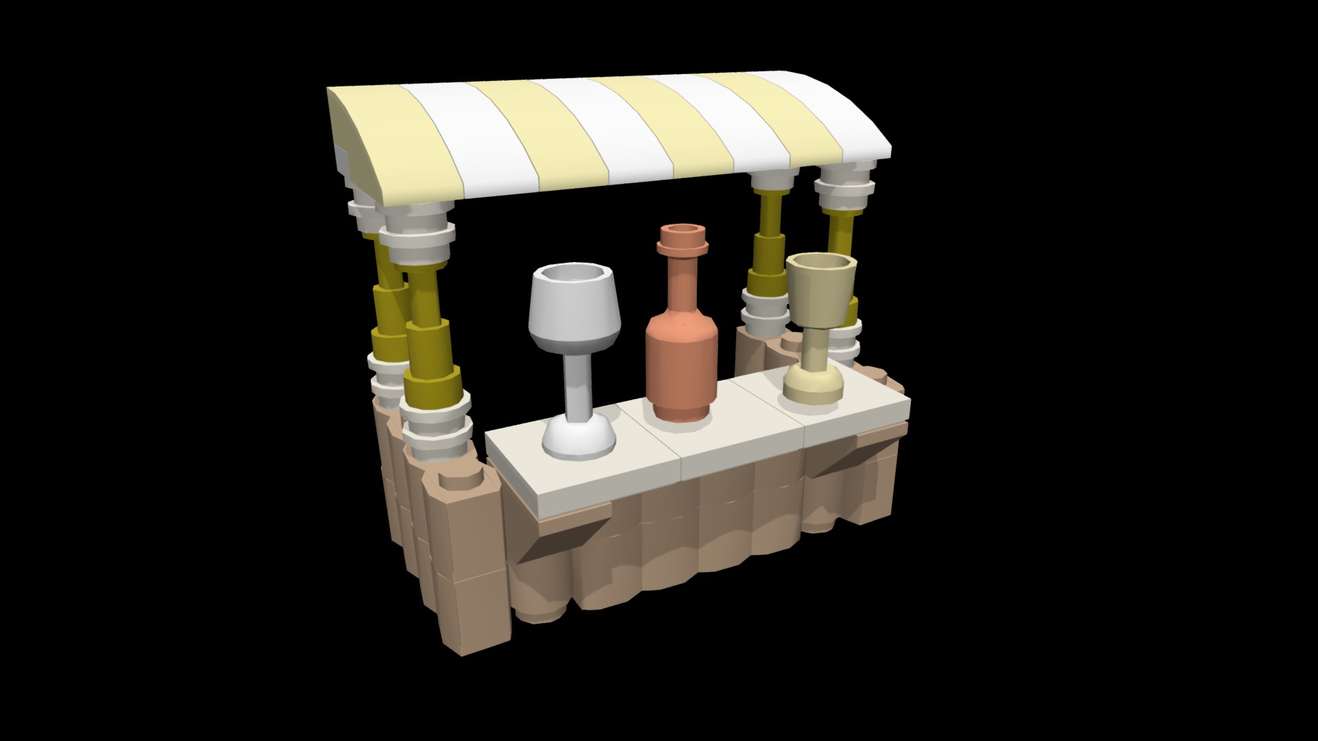 Bar - Download Free 3D model by cachuchoaudaz [53d69a0] - Sketchfab
