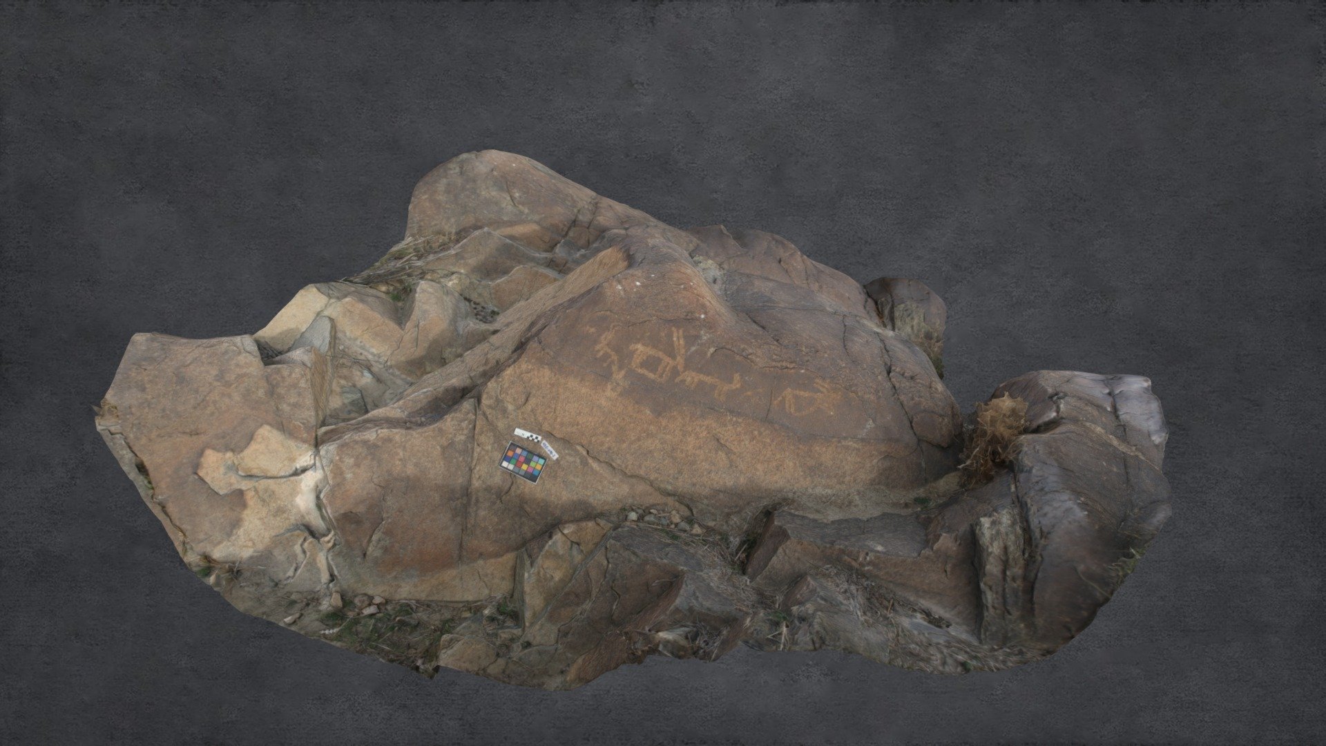 Rock Carving at HodarGah (Rock 91-1) - 3D model by cvlablums [53d7444 ...