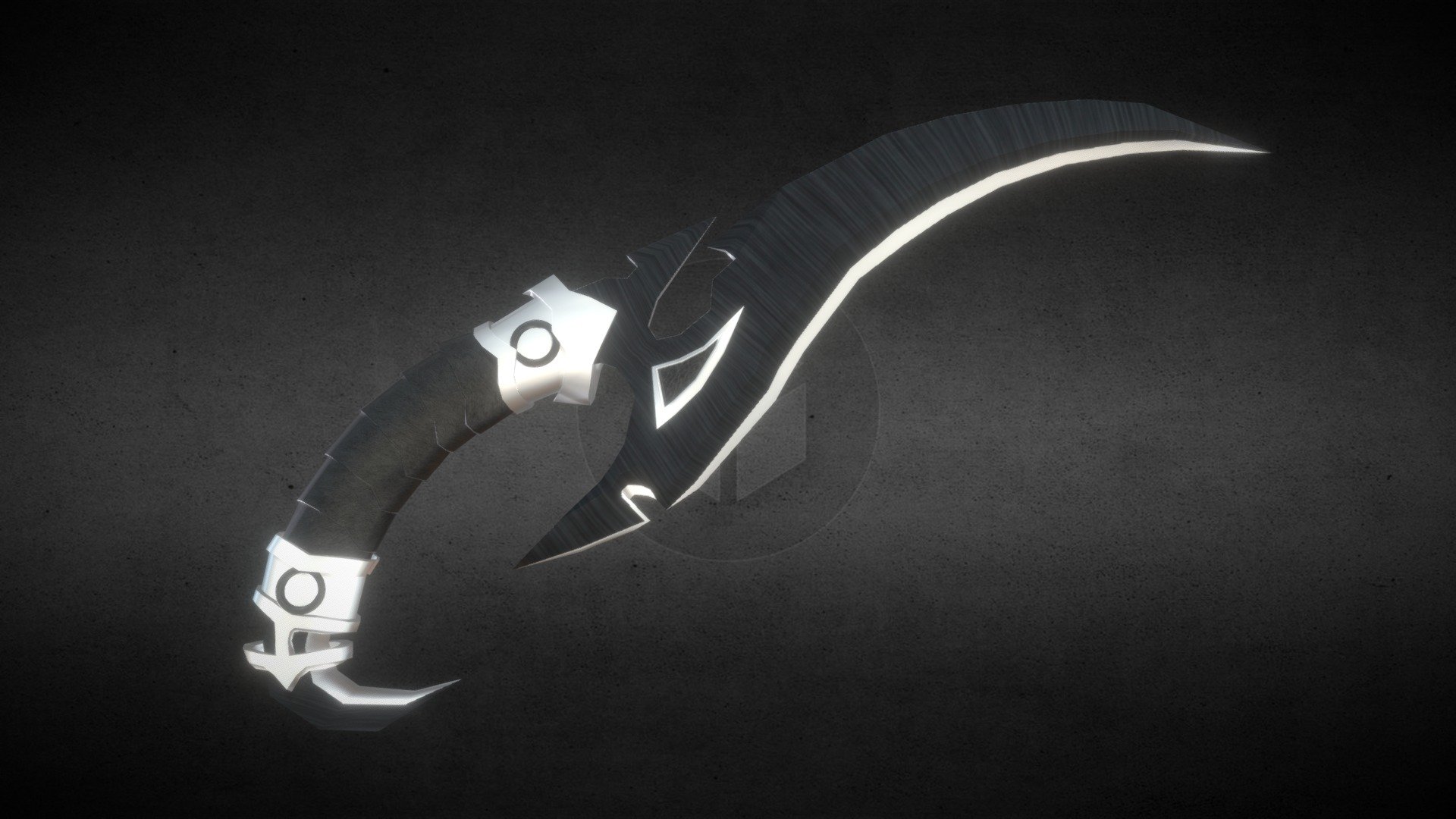 Curve Dagger (DMW) - 3D model by dgonlinebr [53d7d9a] - Sketchfab