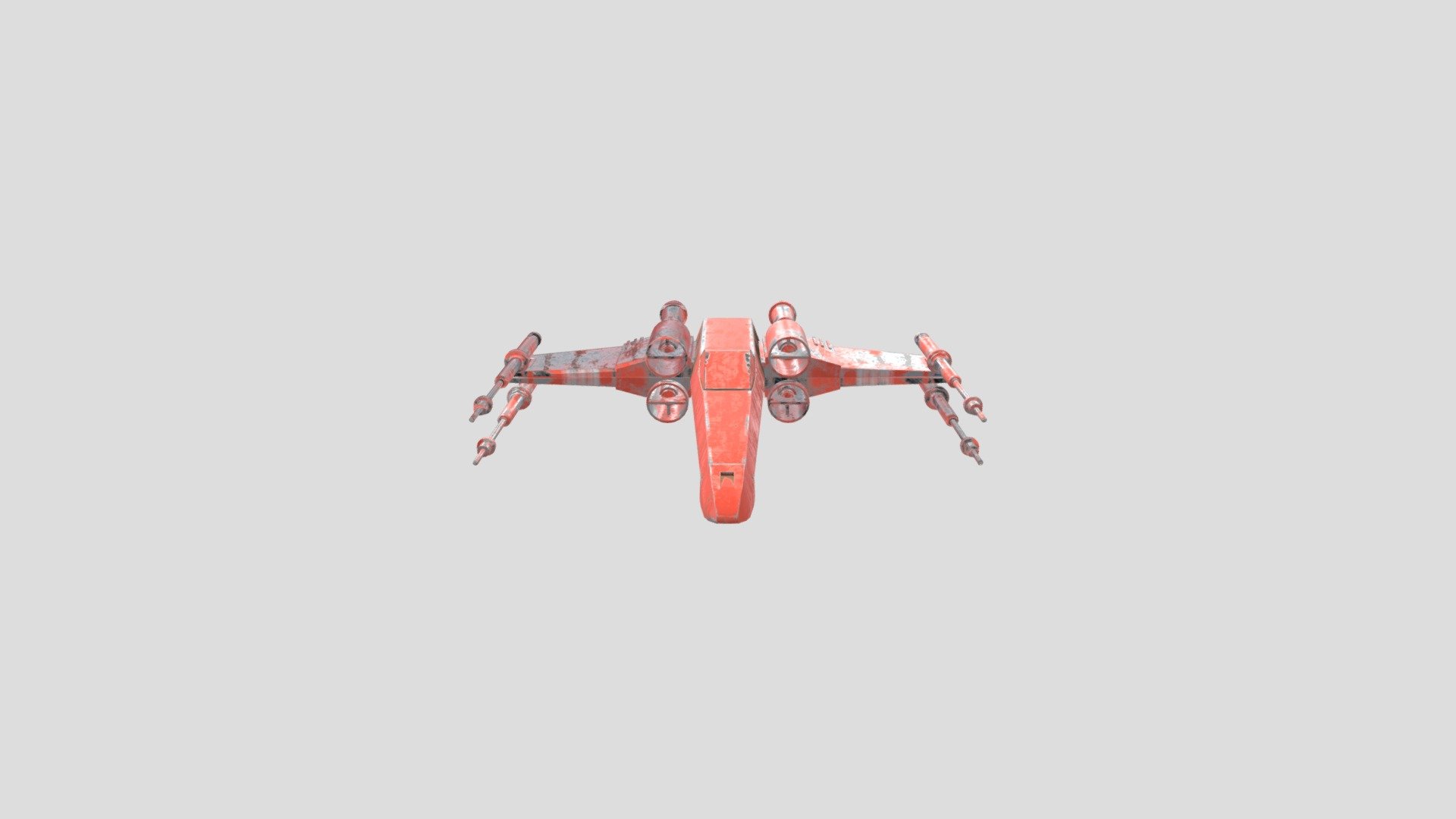 X-Wing-Starwars - 3D model by Sami (@TrashTachi) [53d8a1f] - Sketchfab