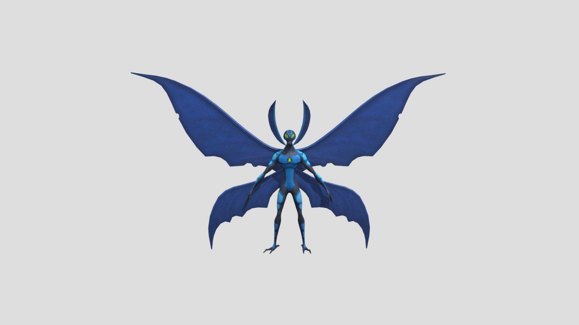 Big Chill | Ben 10 Ultimate Alien - Download Free 3D model by ...