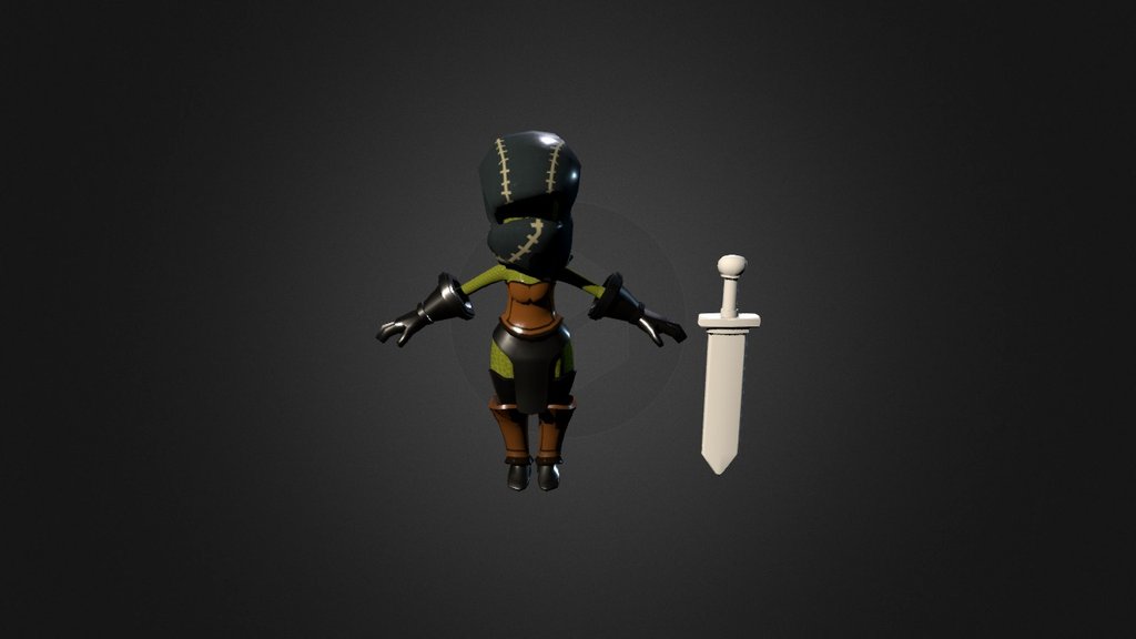 Mini Knight - 3D model by eleanordurkin [53db6a6] - Sketchfab