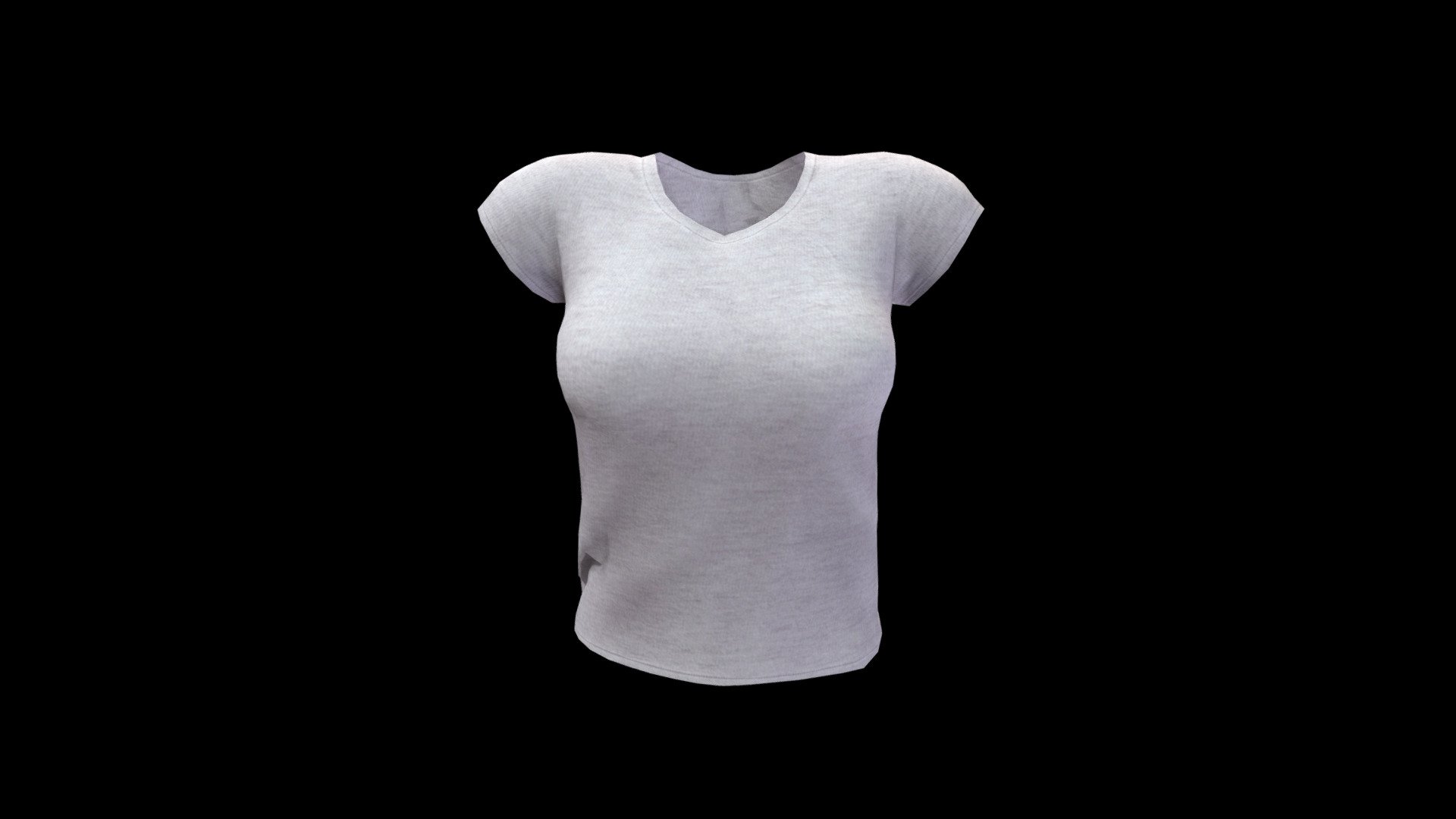 Simple Female Tee - Buy Royalty Free 3D model by 3dia [53db6d5 ...