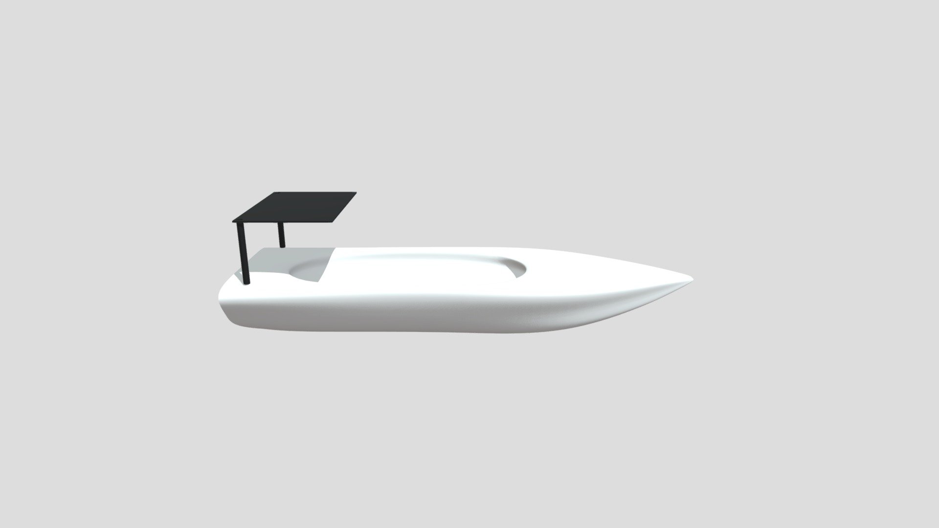 Solar Boat Concept - Download Free 3D model by lonelyplanet [53dd296 ...
