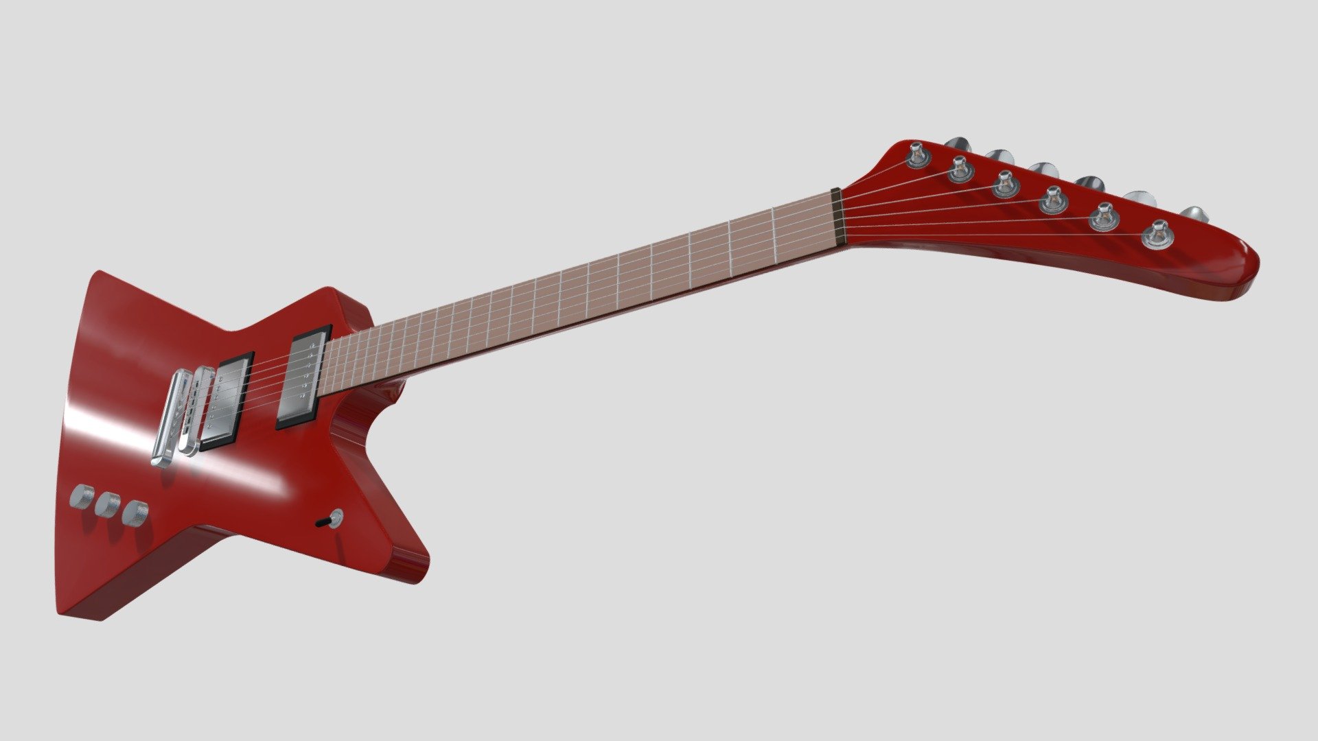 Gibson Explorer - 3D model by paulvsmith [53ddc39] - Sketchfab