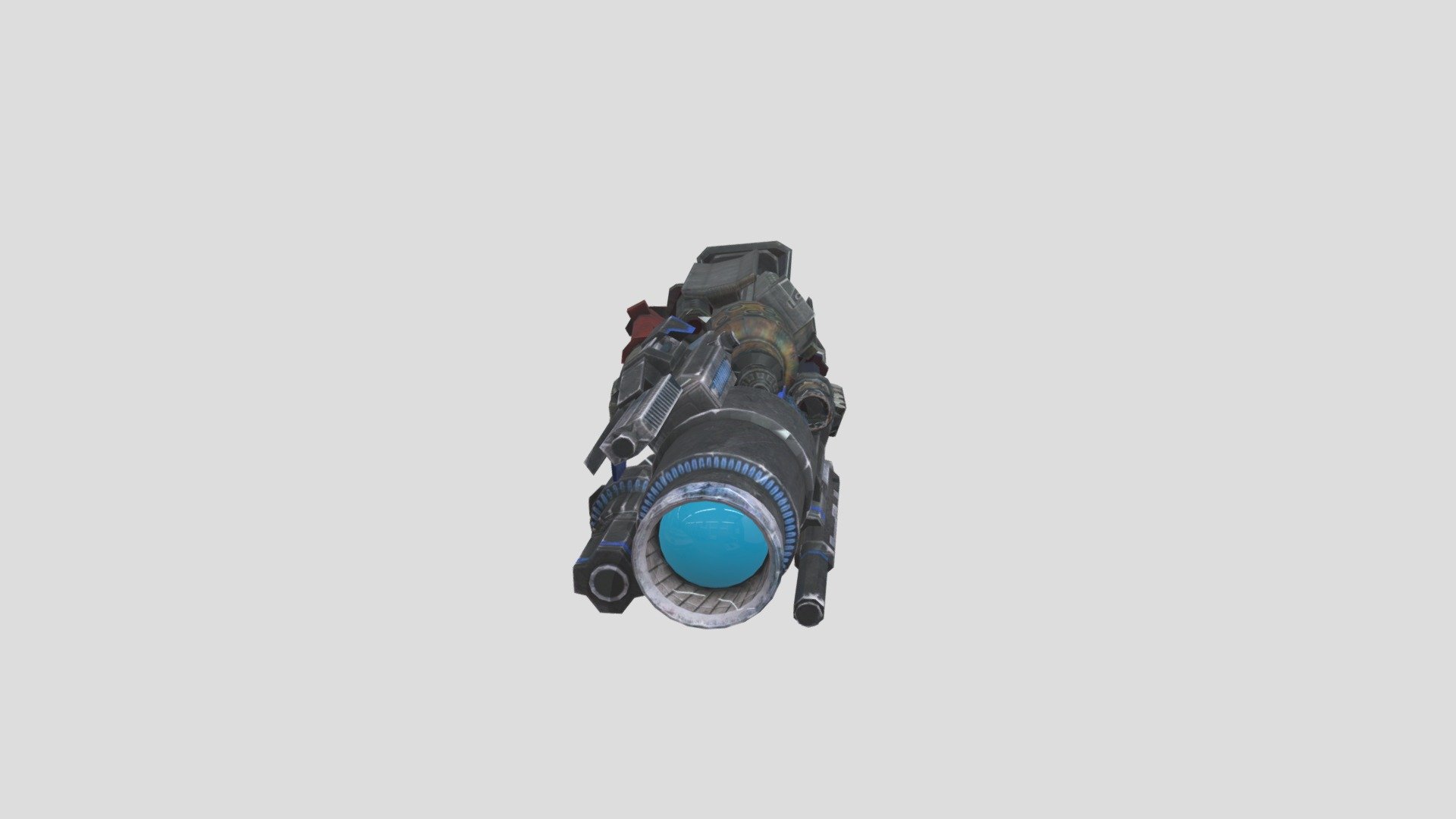 Injured_titan_camera_man_cannon_shoulder_utcm - 3D model by ...