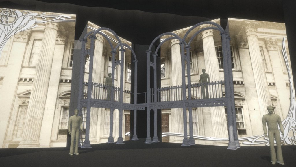 Bank Exterior - 3D model by Ben U (@benubyu) [53dea14] - Sketchfab