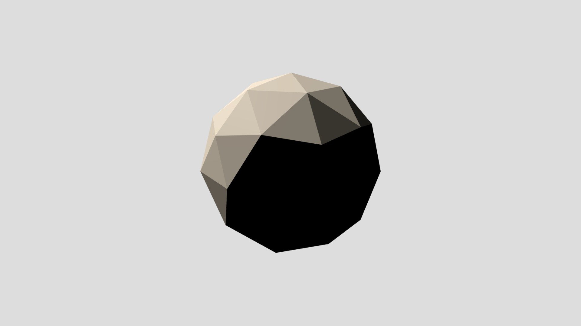 Flat icosphere - 3D model by trigrou [53e01af] - Sketchfab