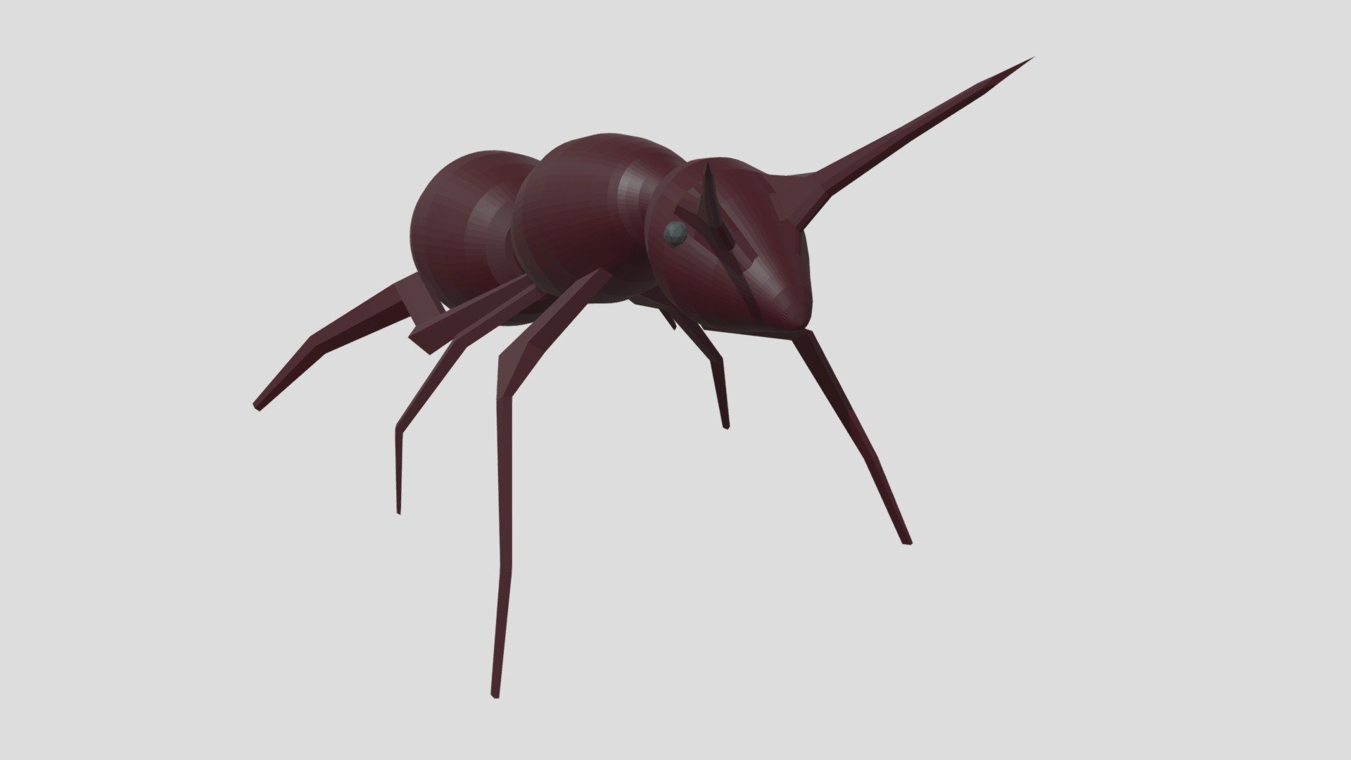 Red Ant - Download Free 3D model by CrystalRabbit [53e01cf] - Sketchfab