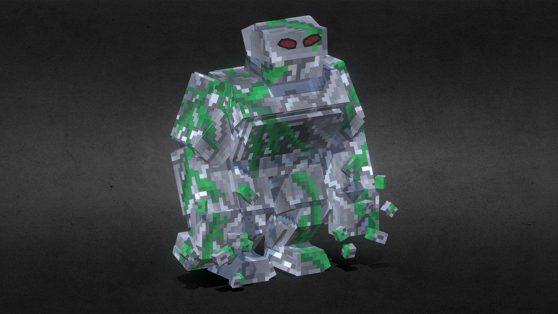 Stone Golem - 3D model by Dheyaa (@_dheyaa) [53e0bfc] - Sketchfab