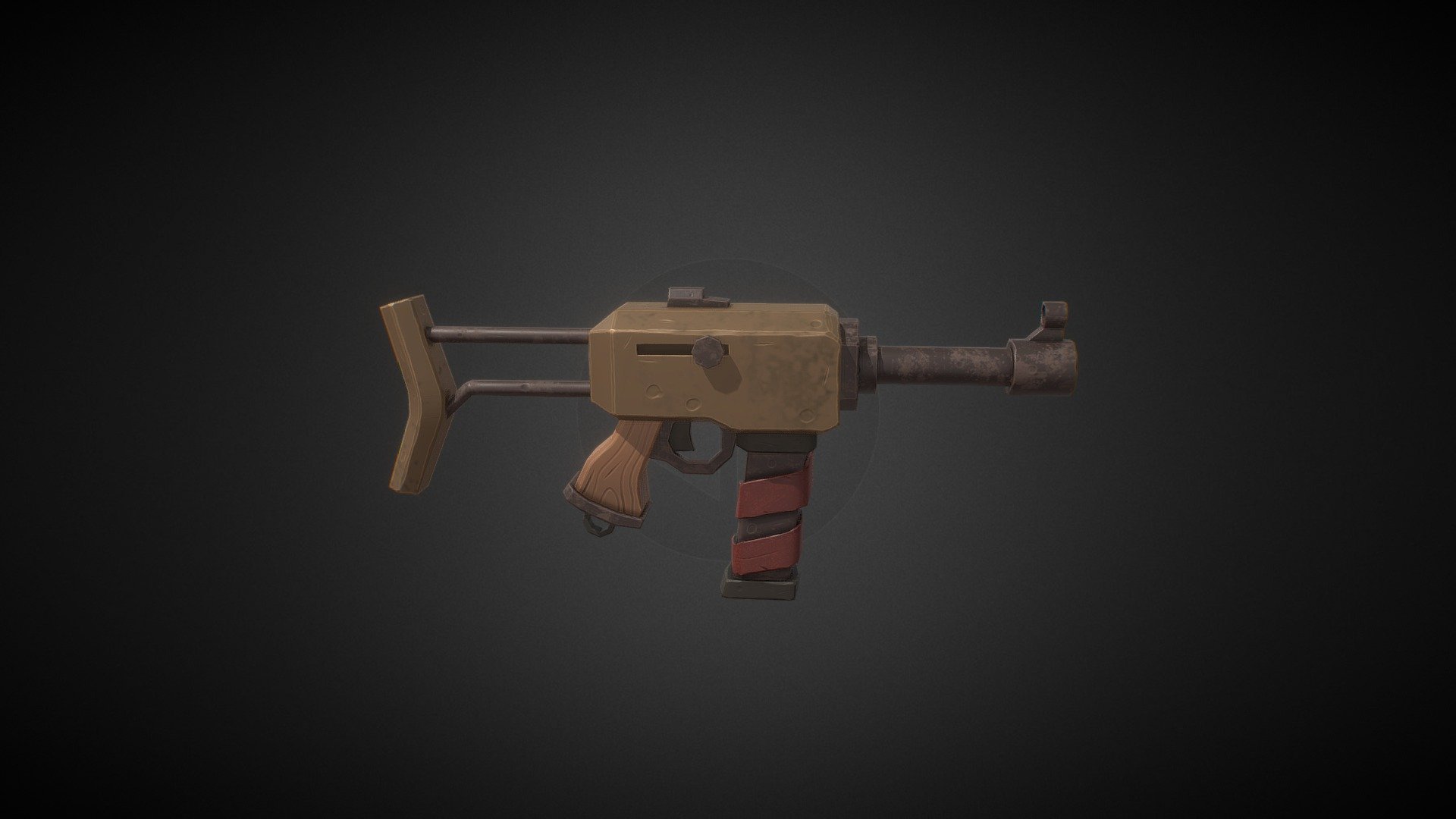 Stylized Gun - Download Free 3D model by Nikita Smolyakov (@Nikita ...