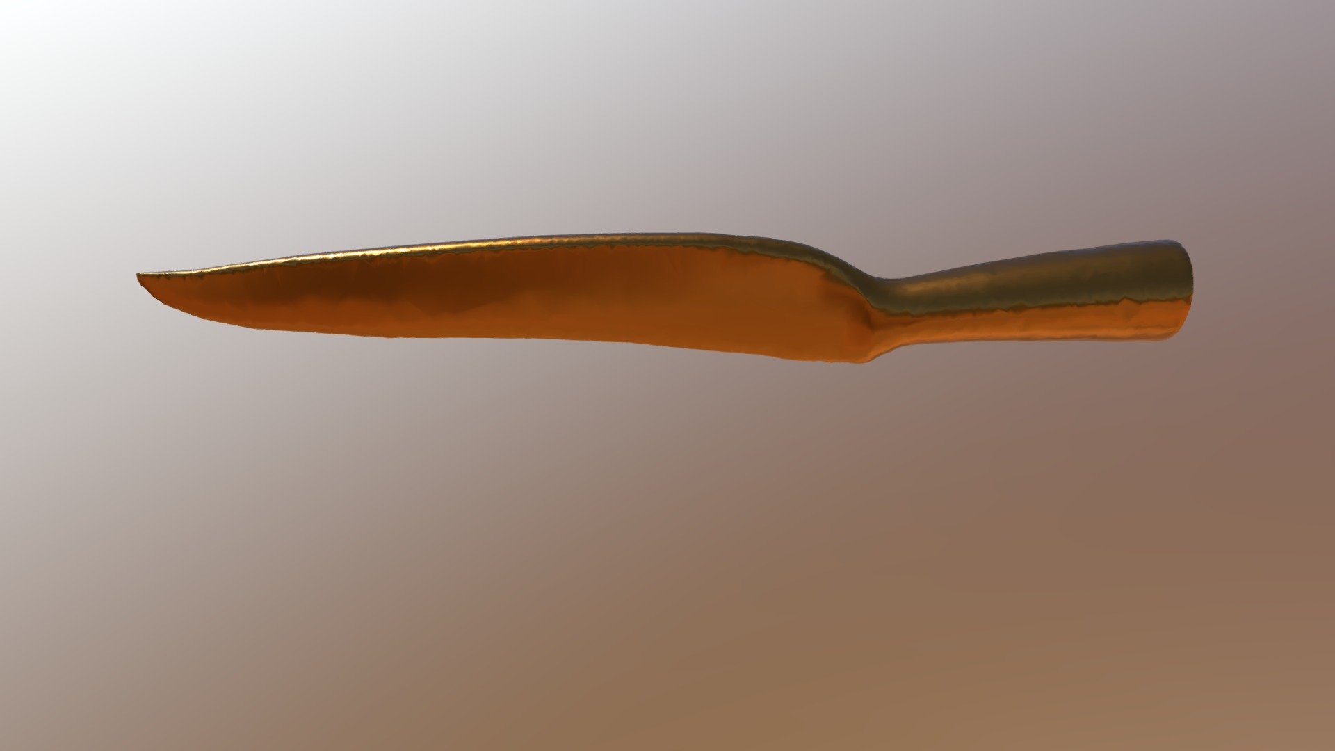 Bronze Age Socketed Knife from Voorschoten - Buy Royalty Free 3D model ...
