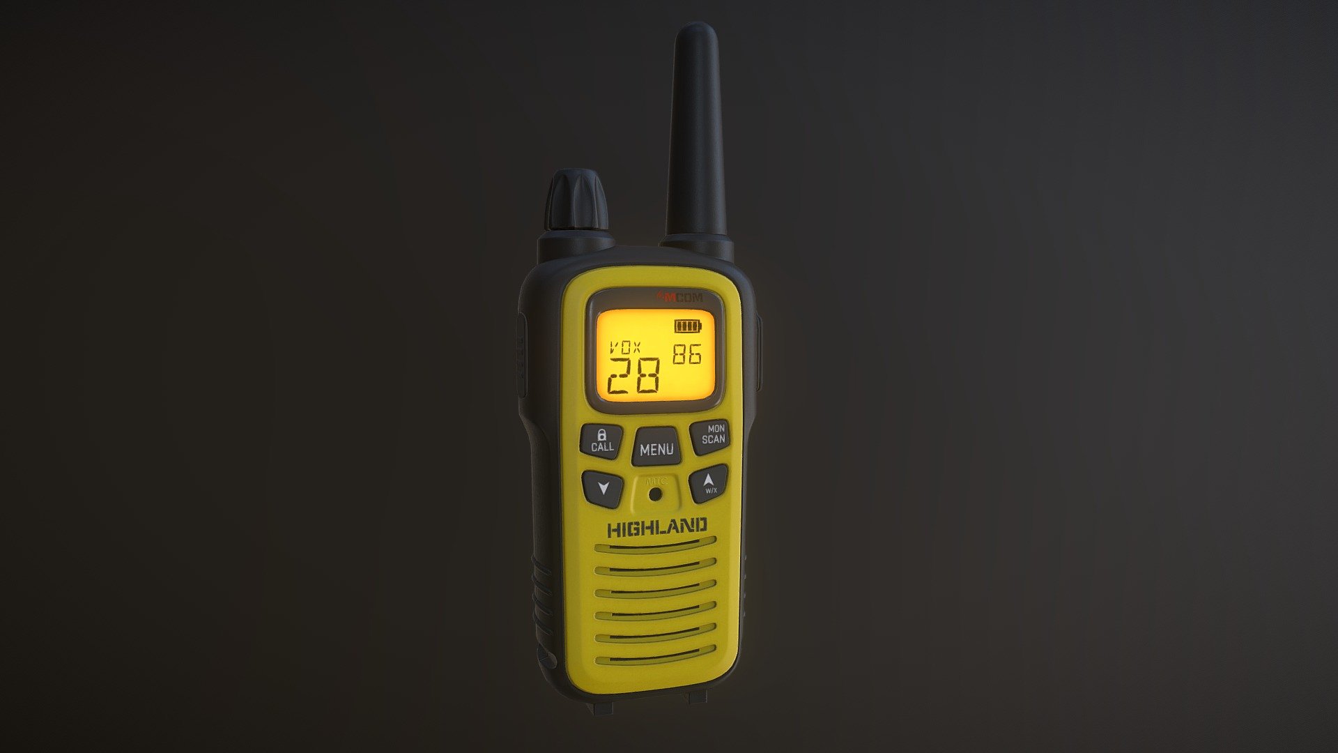 Walkie Talkie - 3D model by Murat Akdan (@MuratAkdan) [53e2bbd] - Sketchfab