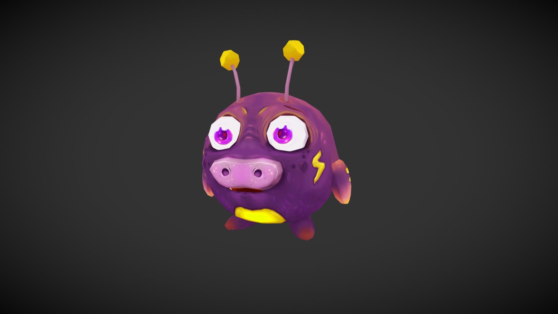 Tiny Pocket Creatures - Creature 04 - Buy Royalty Free 3D model by Yeyo ...