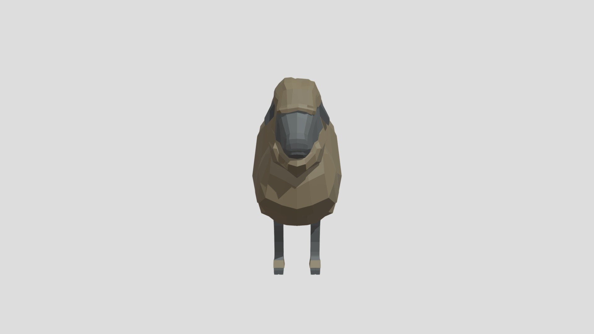 Stubborn Sheep - 3D model by raguila [53e5da6] - Sketchfab