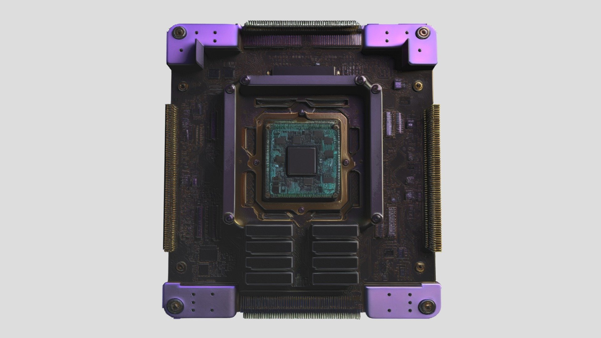 CHIPSET 007 - Download Free 3D model by RadioactiveAG [53e6912] - Sketchfab