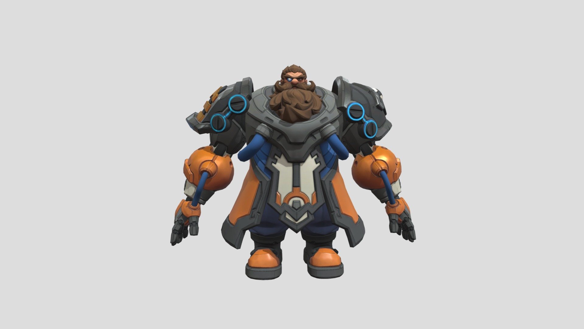 Mobile Game Torchlight Commander Moto PBR Model - 3D model by ...