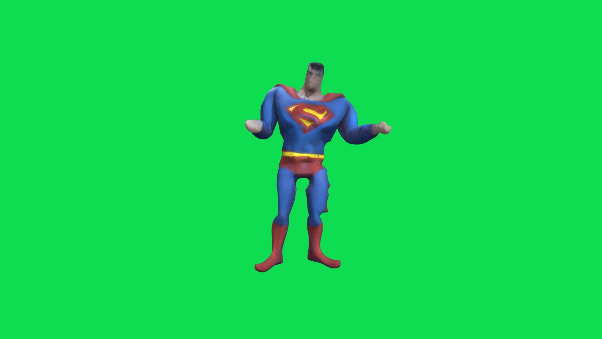 Dc superman Talking 3d model fts - Download Free 3D model by Sunny ...