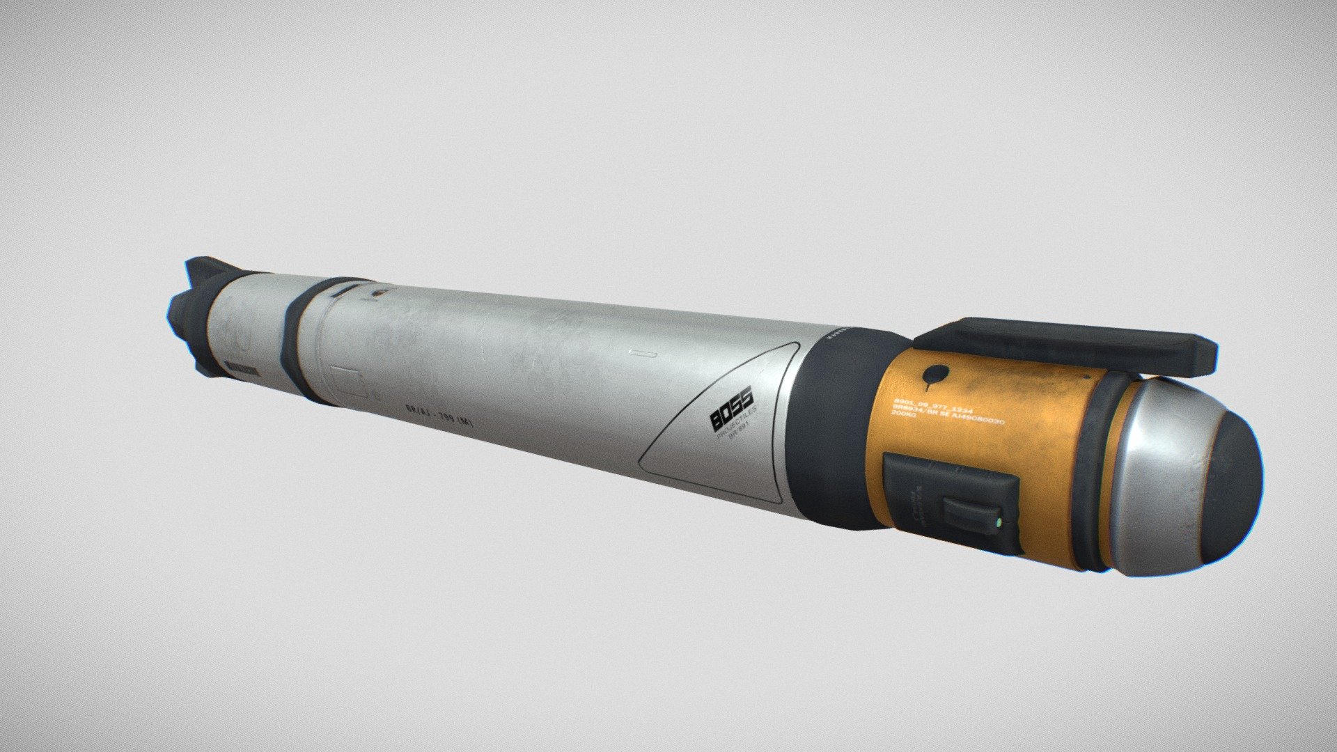 Missile Prop - 3D model by Eduardo Vinicius (@db916383) [53eb1ff ...