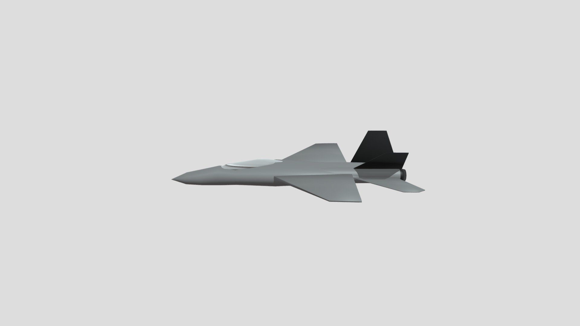 fighter jet (low poly) - Download Free 3D model by reeledzin [53ec242 ...