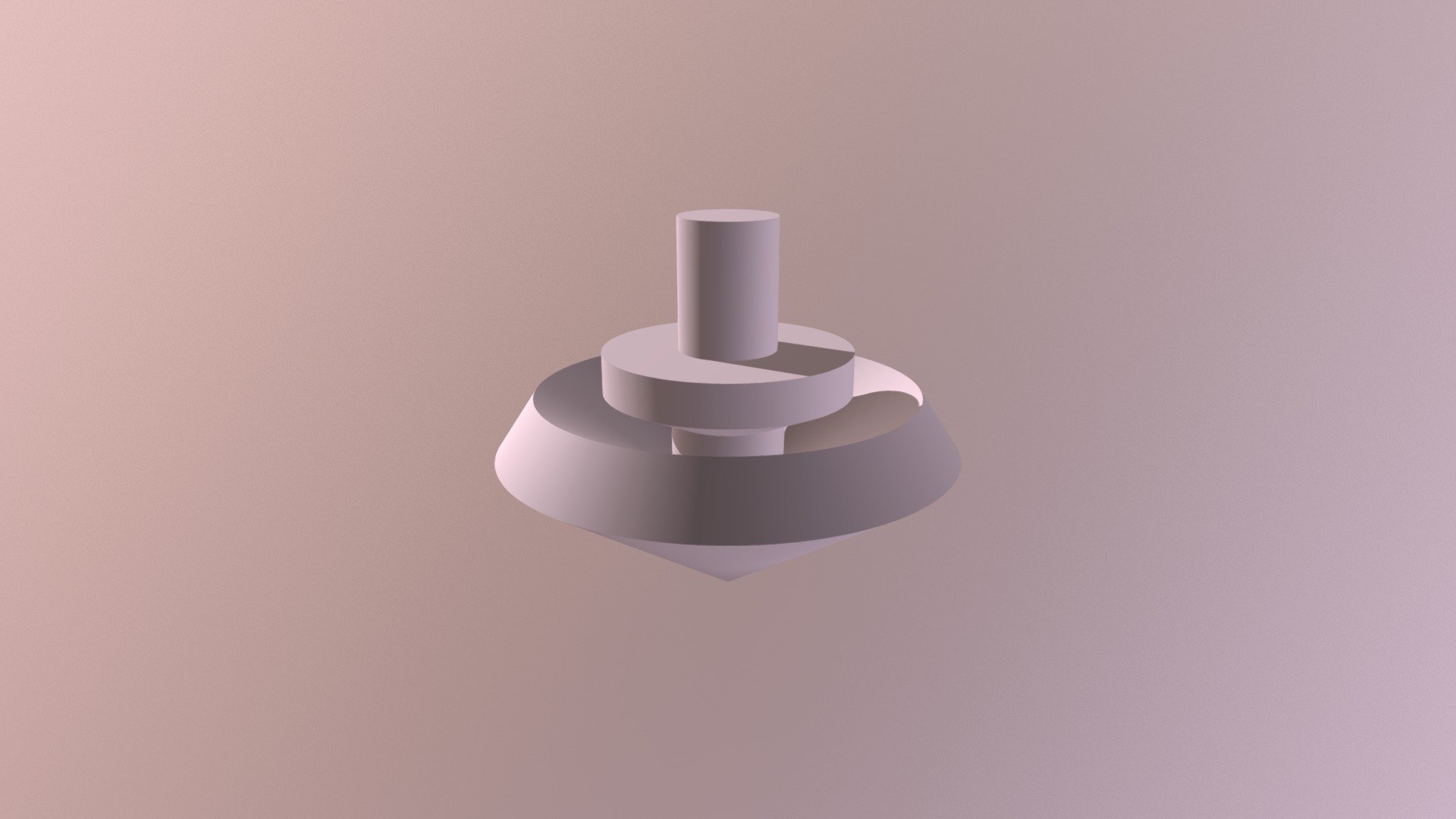Spinner Top V2 - 3D model by s.altamimi [53f1b5d] - Sketchfab