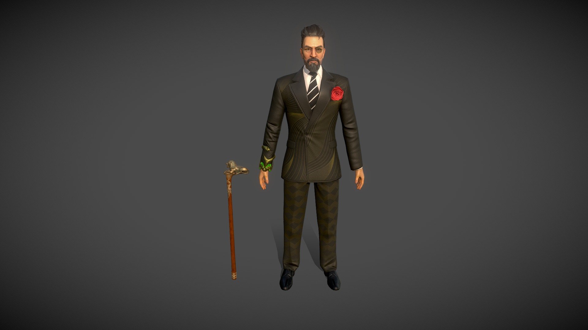 IW Character - Suit - 3D model by mariorad [53f1c4d] - Sketchfab