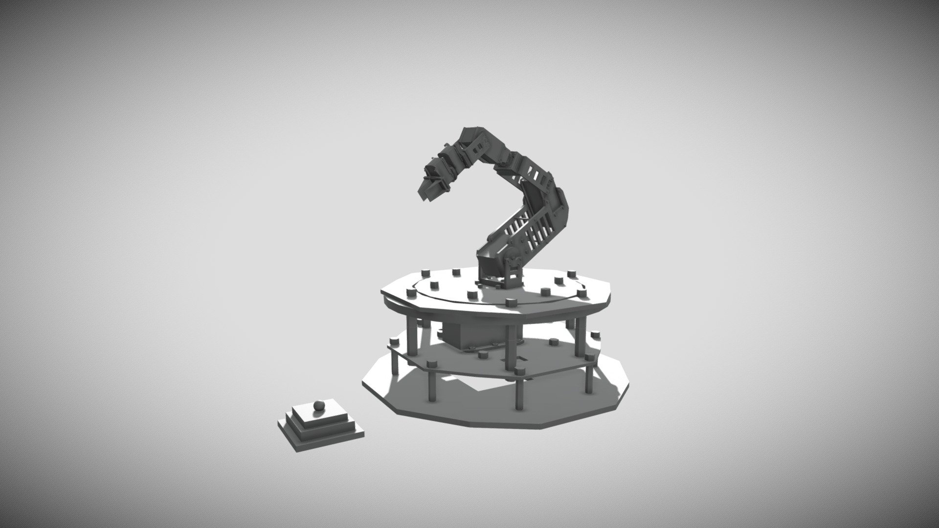 Robotic Arm - 3D model by Sébastien Jacquoudet (@SebastienJacquoudet ...