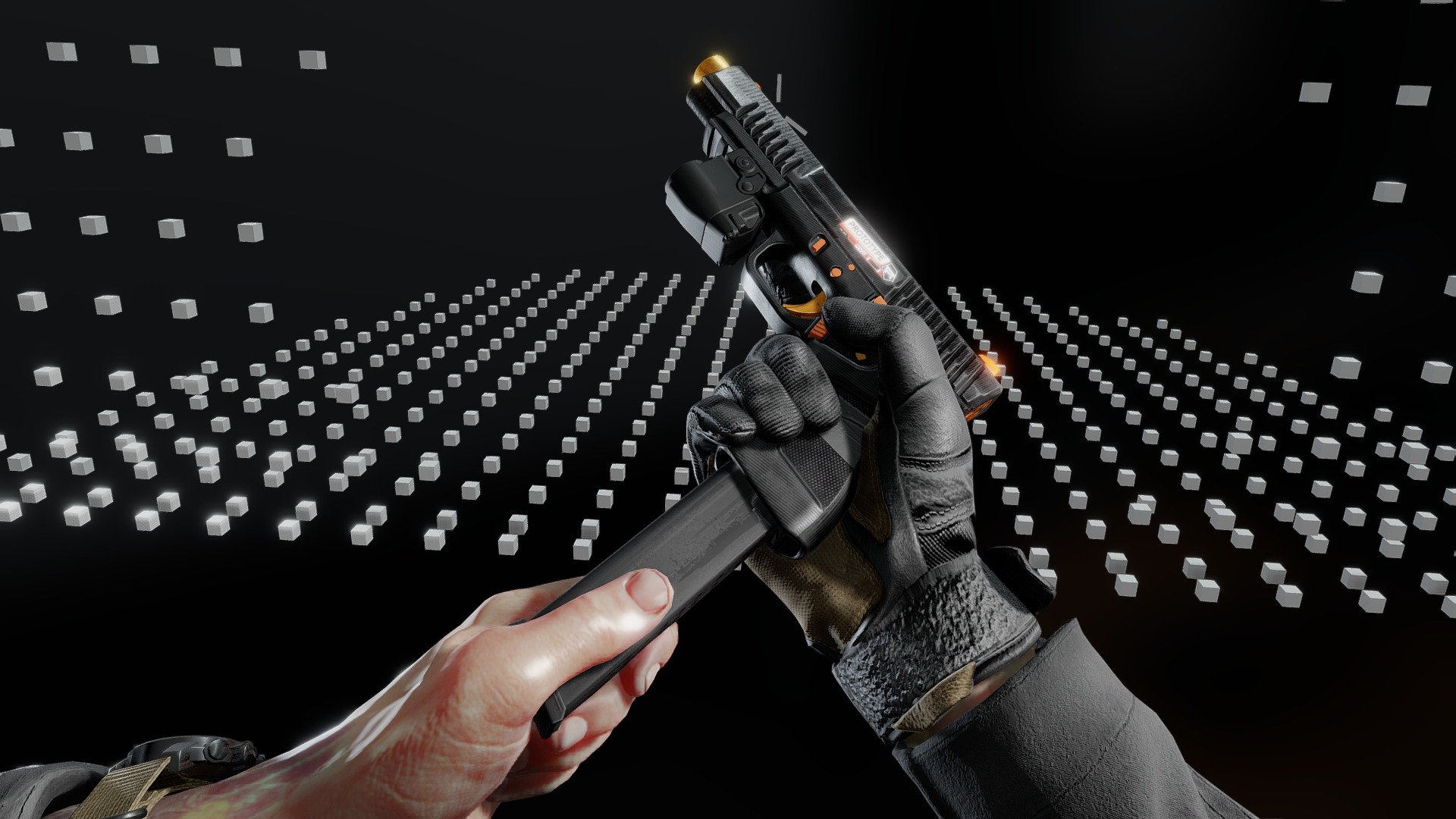 FPS Gloc Animation Set - Buy Royalty Free 3D model by BlackWΛVΞ ...