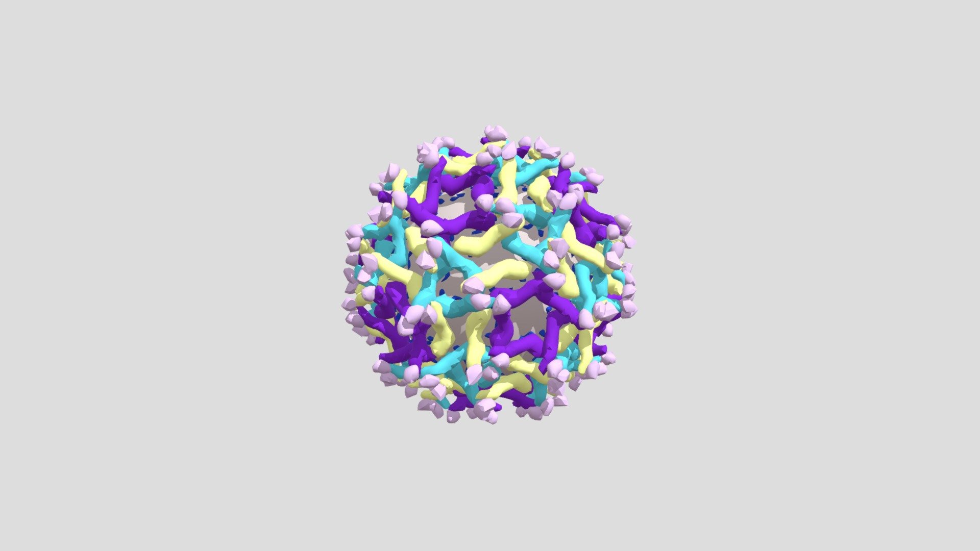 Immature Zika Virus - Download Free 3D model by XR Life Science (@GLS ...