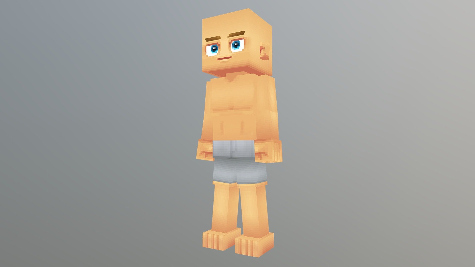CraftStudio Hytale Model (Male) - 3D model by FactoryWorkers [53f42c7 ...