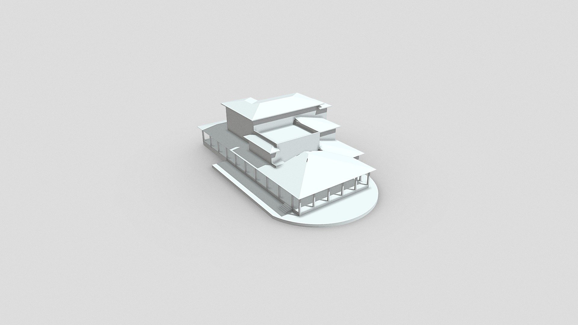 Massing - 3D model by kdc (@kdcarchitects) [53f68ac] - Sketchfab