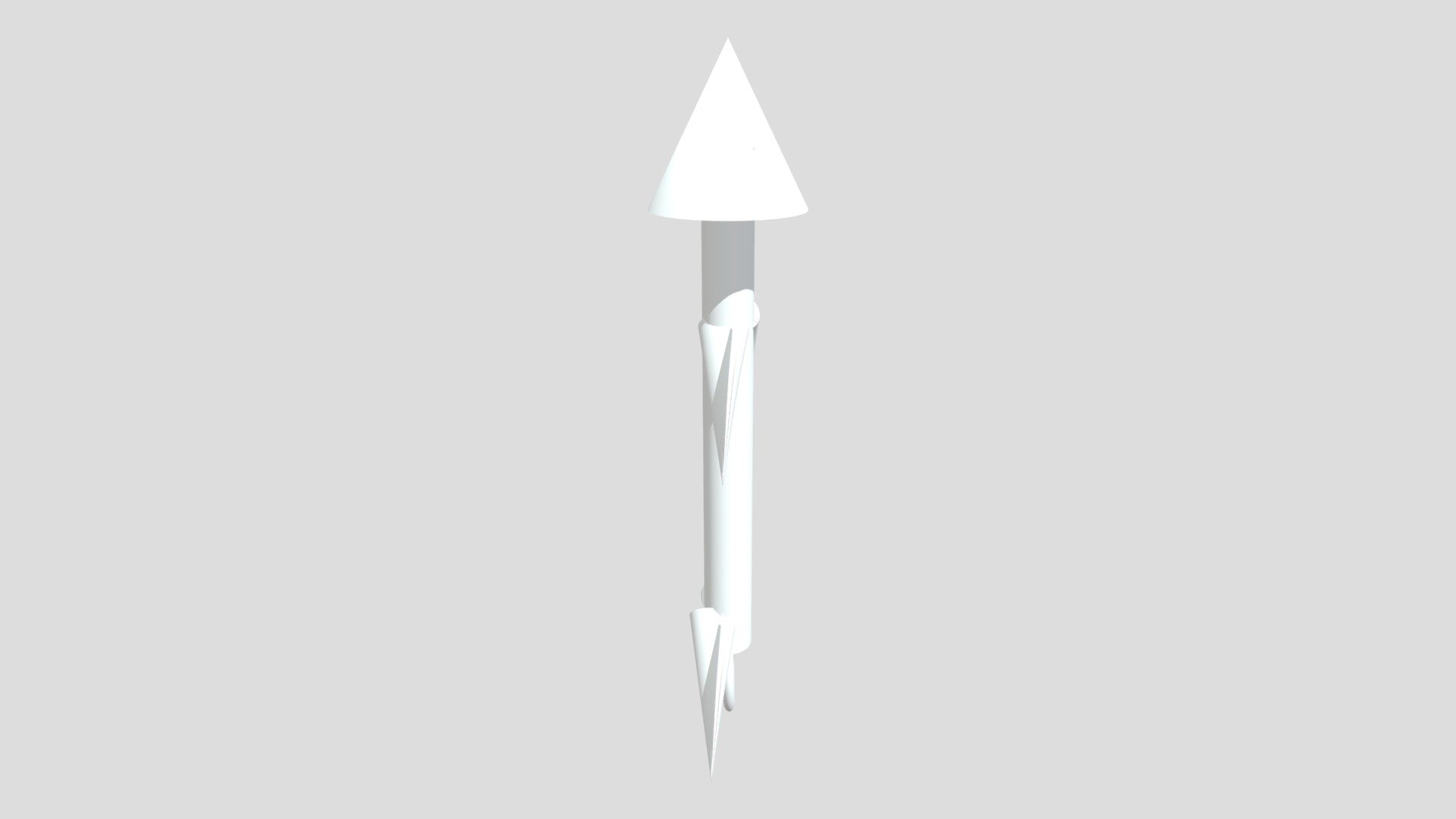 REAL SIZE ARROW!!! (9.42 Inches Long) - Download Free 3D model by ...