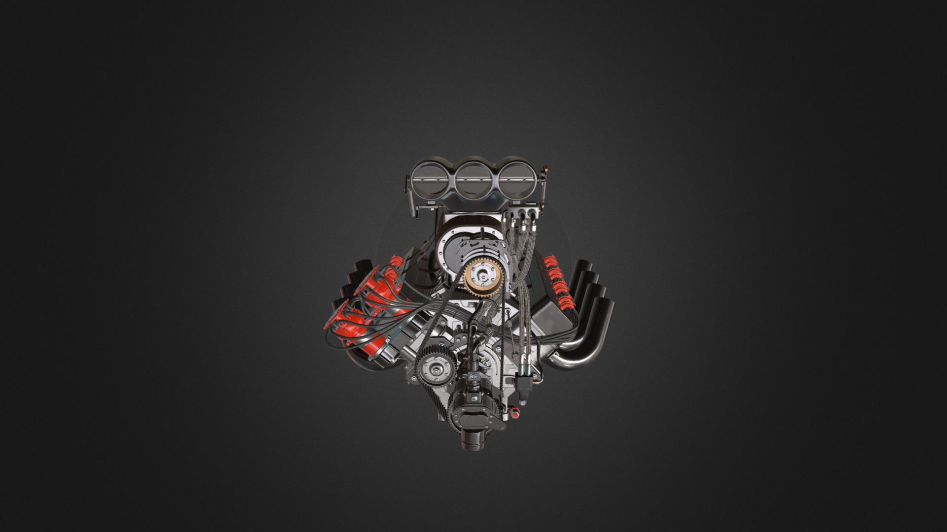 V8 - 3D model by LichtWeber (@Ludewigskonzept) [53f6d09] - Sketchfab