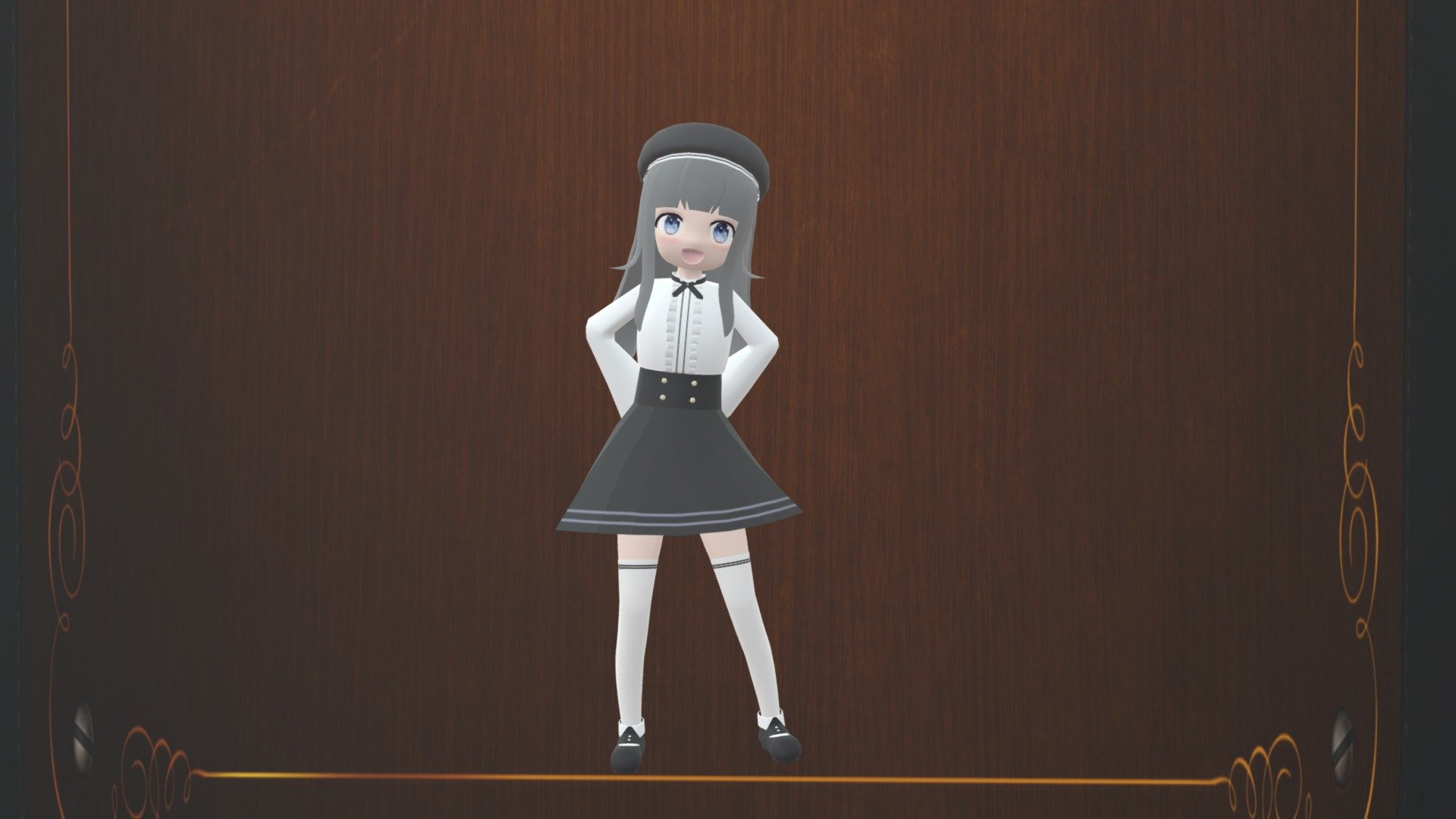 anime_character - 3D model by LATI (@gudals1351) [53f8d95] - Sketchfab