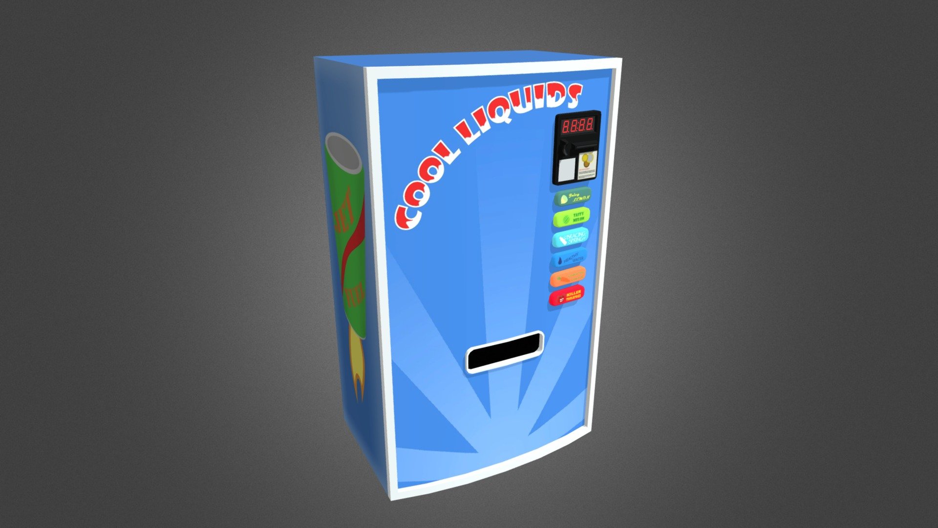 Vending Machine - Download Free 3D model by slinfane [53f976f] - Sketchfab